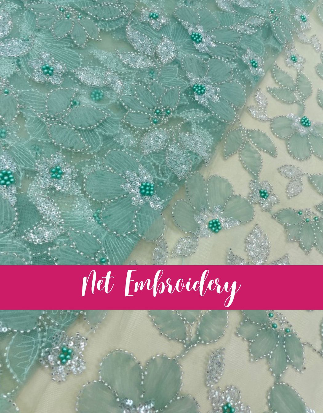 Pure Net Fabric Collection - Shop Net Material Online – banaraswala.fabric